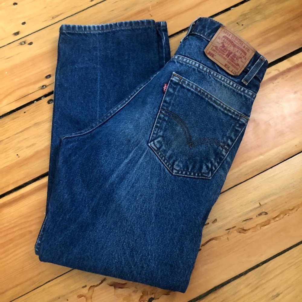 Vintage 505 Levi's Regular Fit Jeans - Gem